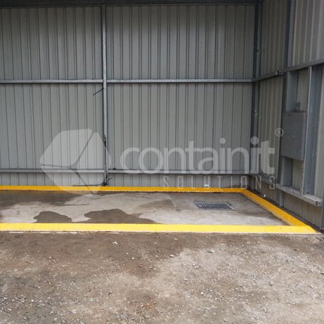 Drive Over Bunding | Flexible Drive Over Floor Bunding