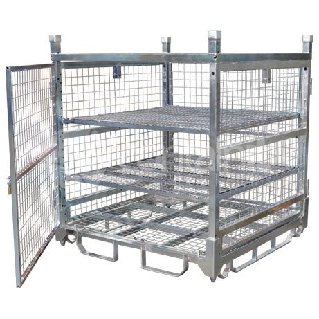 1290 Stackable Logistics & Storage Cage | Containit