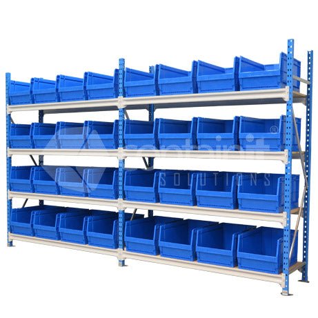 Storeman® Longspan Shelving with Large Buckets