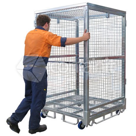 1800 Logistics & Storage Cage with Castors