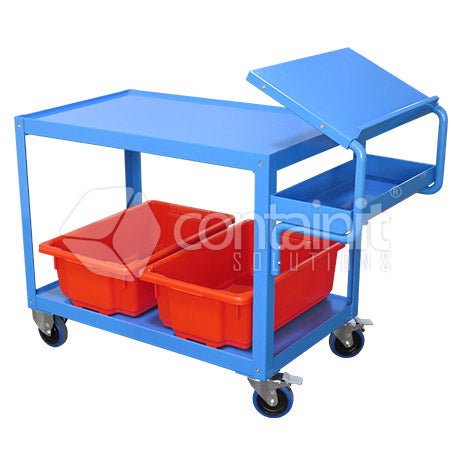 2 Tier Warehouse Trolley