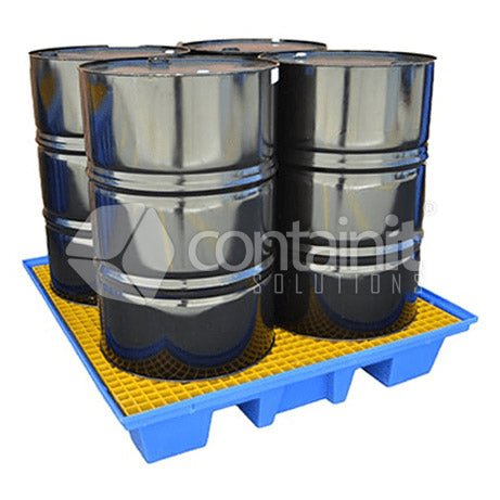 Bunding for 4 x 205L Drums